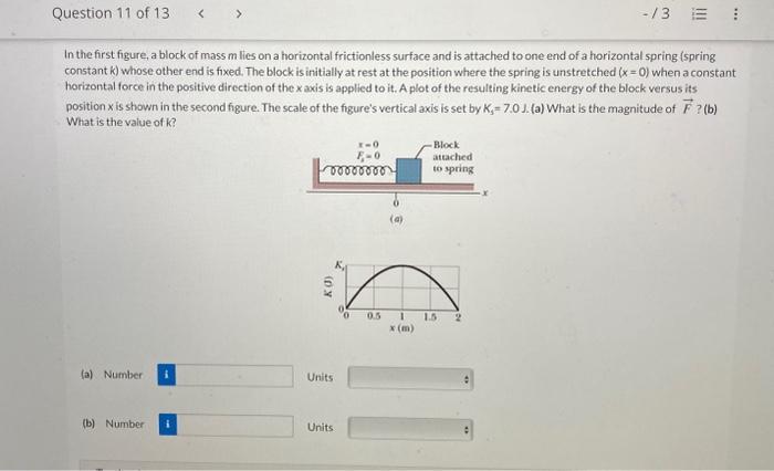 Solved In the first figure, a block of mass m lies on a | Chegg.com