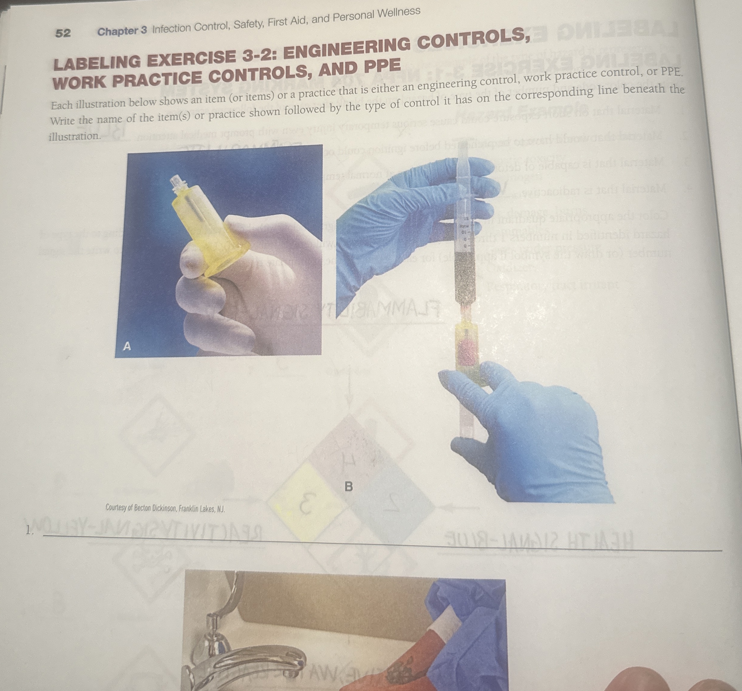 Solved LABELING EXERCISE 3-2: ENGINEERING CONTROLS,WORK | Chegg.com