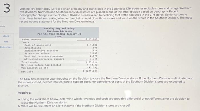 Solved change. Required: a. Using the worksheet below, | Chegg.com