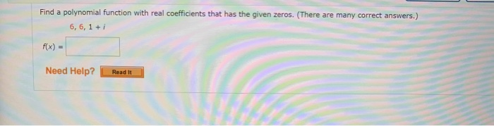 Solved Consider the following function. Function Factors | Chegg.com