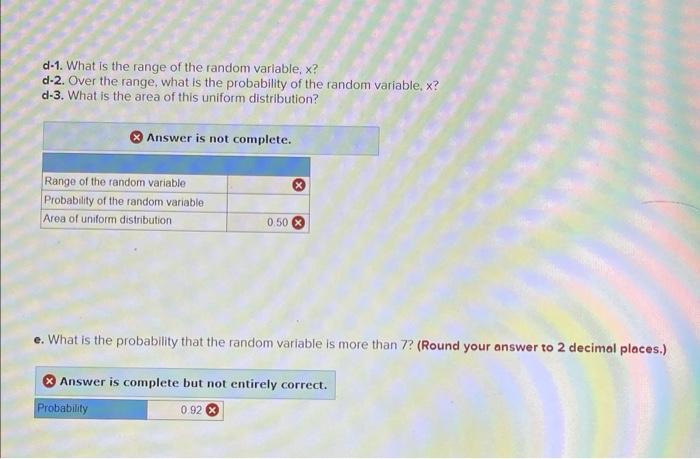 Solved A uniform distribution is defined over the interval | Chegg.com