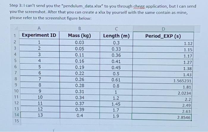 Solved Dear Chegg, please teach me how to do this exercises. | Chegg.com