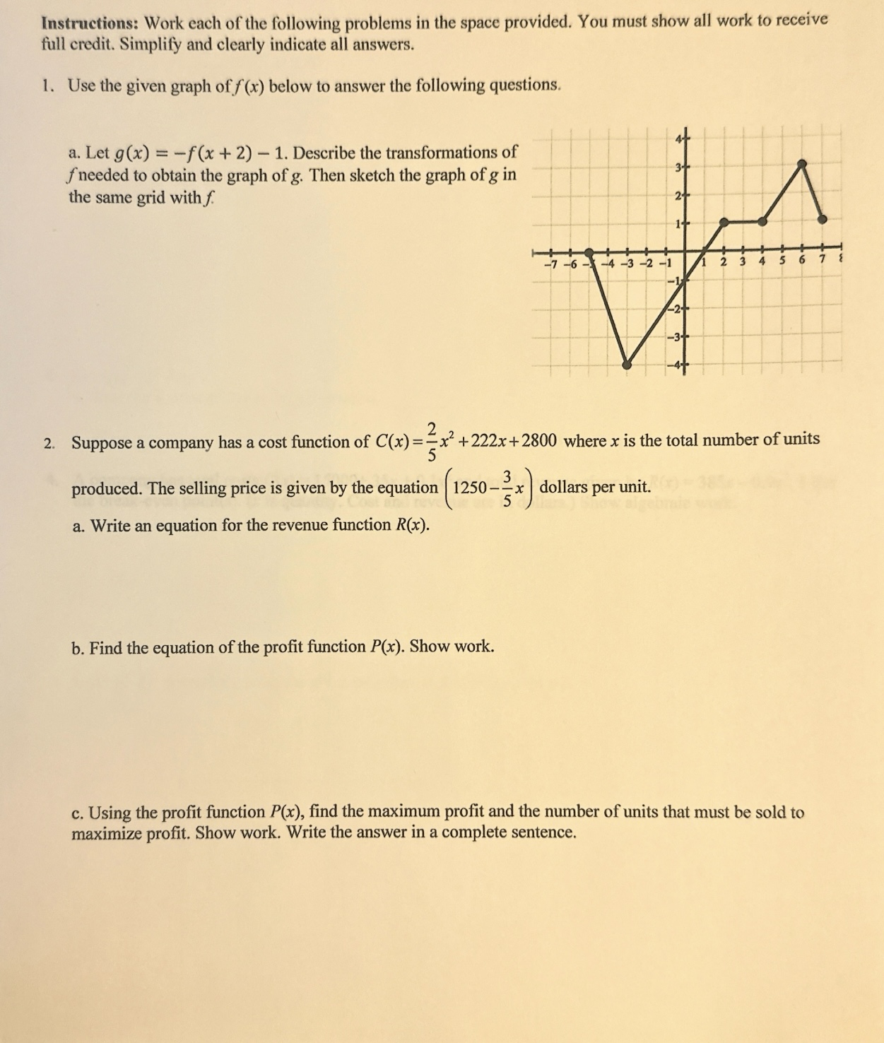 Solved Please follow instructions and help with | Chegg.com