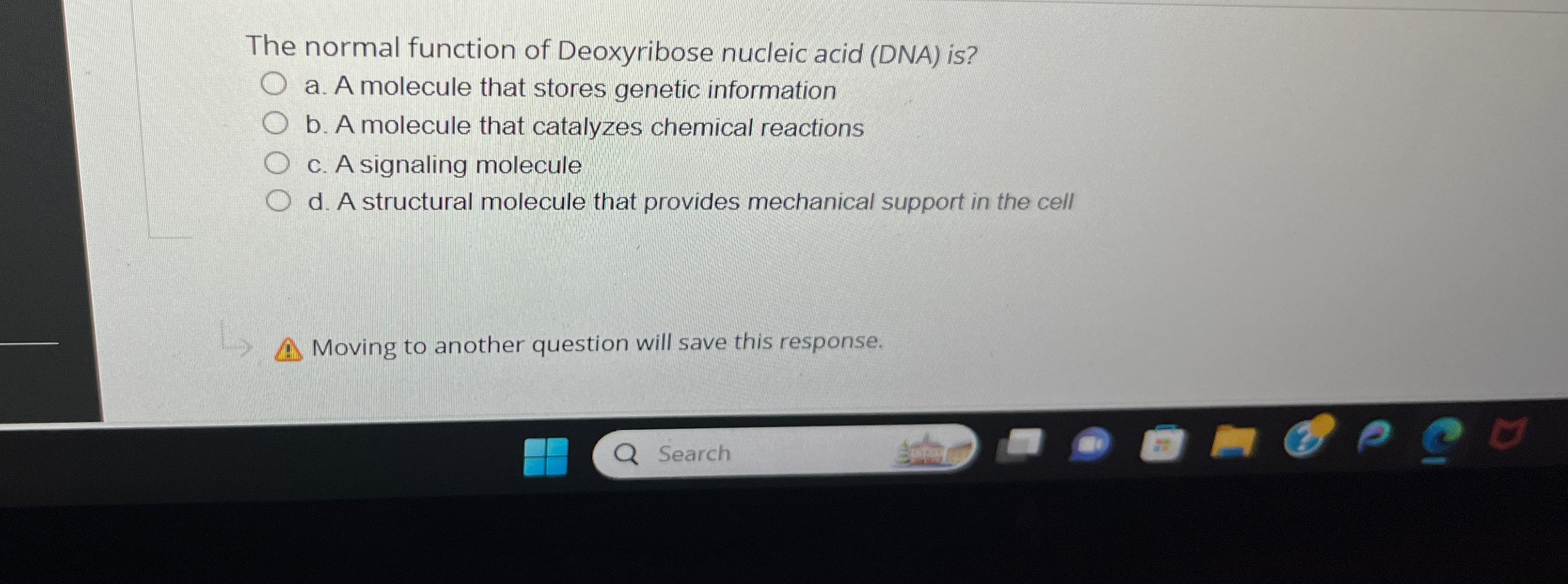 Solved The normal function of Deoxyribose nucleic acid (DNA) | Chegg.com