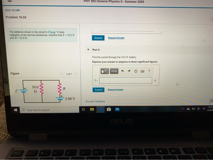 Solved PHY 202 General Physics II - Summer 2020 Emily | Chegg.com