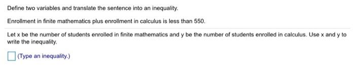 Solved 1044 State the linear inequality whose graph is given | Chegg.com