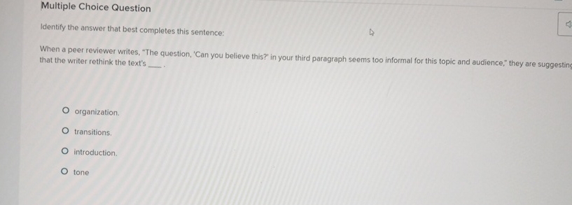 Solved Multiple Choice QuestionIdentify the answer that best | Chegg.com
