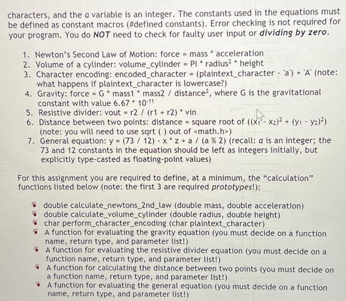 Solved i need help with creating this program using C that | Chegg.com