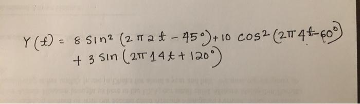 Solved Use Parseval's theorem to find the average power of | Chegg.com