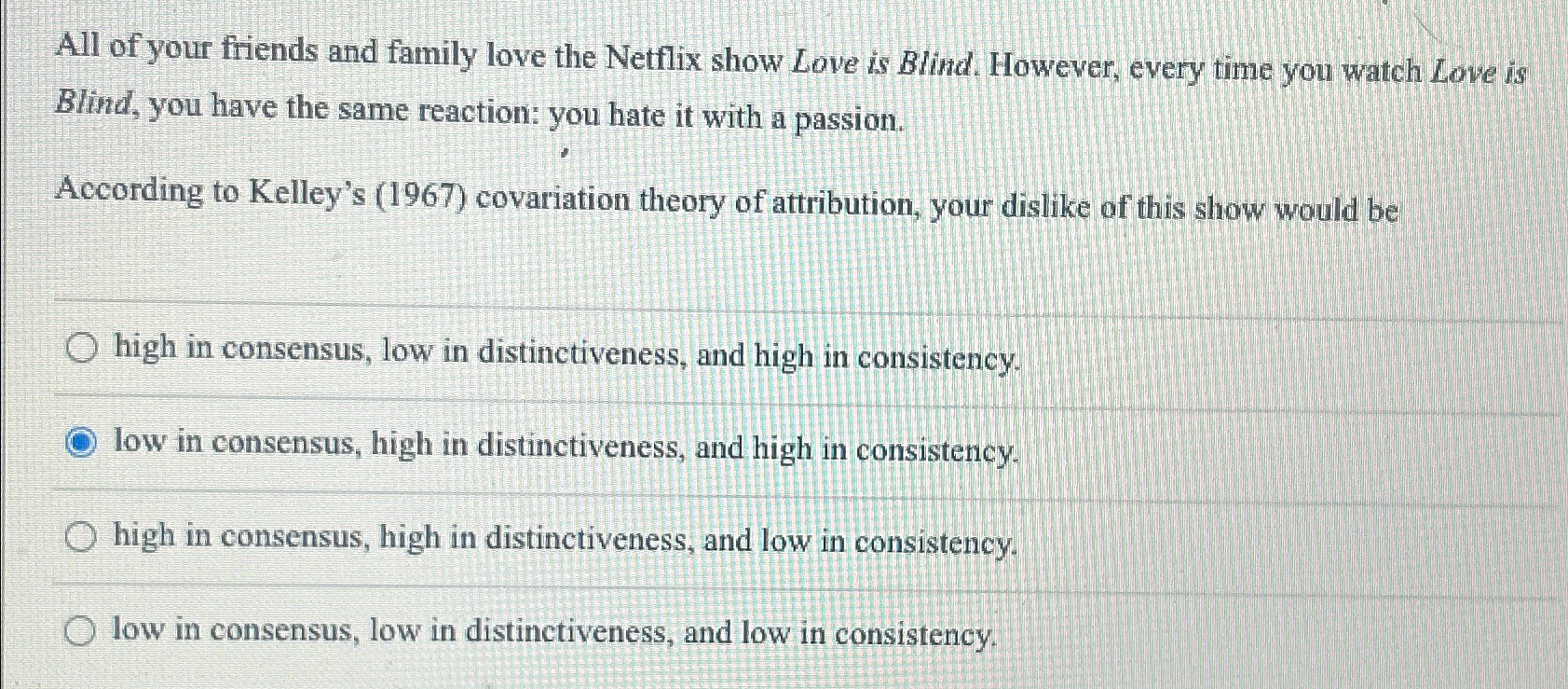 Solved All of your friends and family love the Netflix show | Chegg.com