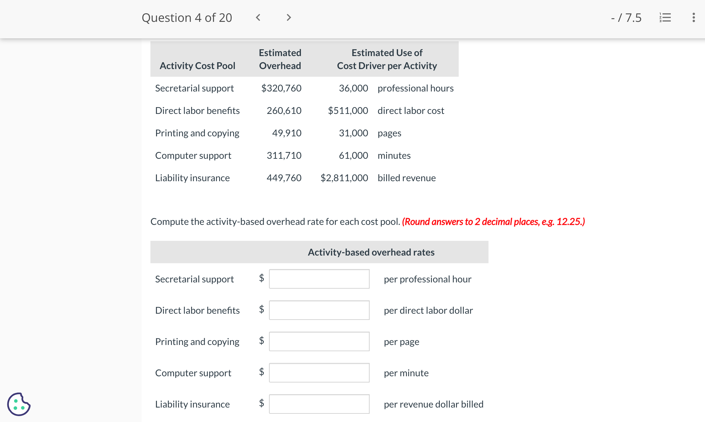 Solved Novak Company provides architectural services for | Chegg.com