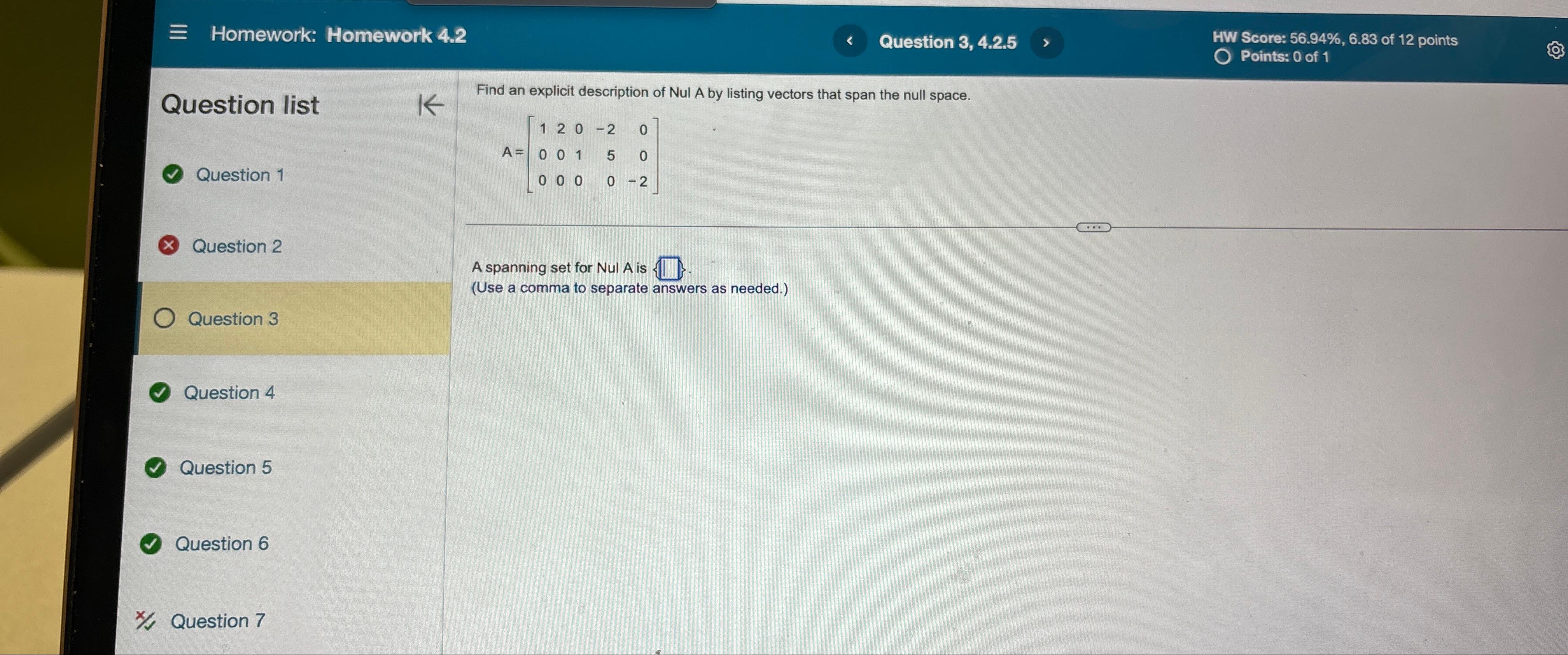 Solved ﻿homework Homework 4 2question 3 4 2 5hw Score
