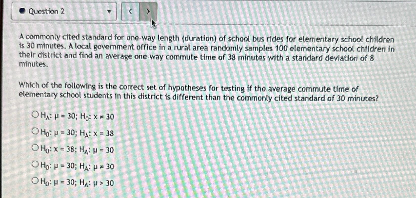 Solved Question 2A commonly cited standard for one-way | Chegg.com