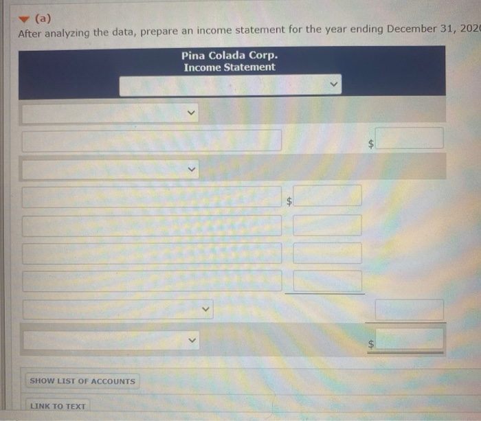 Solved Exercise 1-12 a-b (Part Level Submission) The | Chegg.com