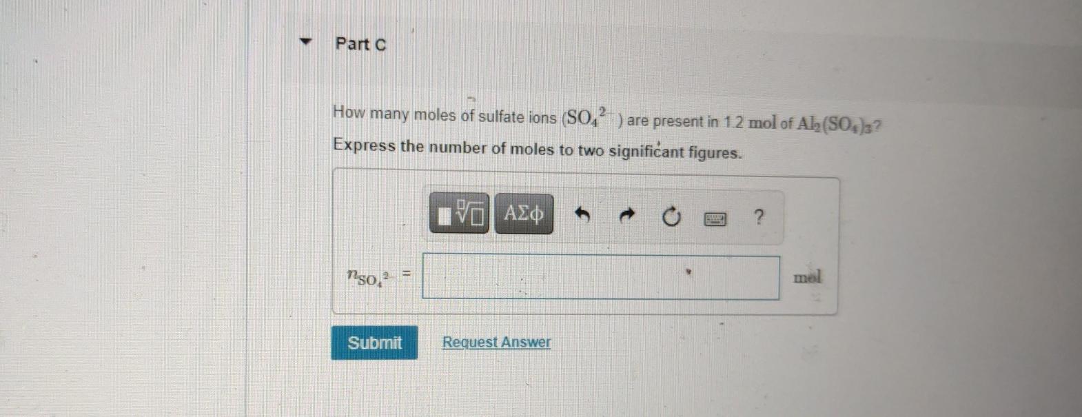 Solved Aluminum sulfate, Al(SO4). is used in some | Chegg.com