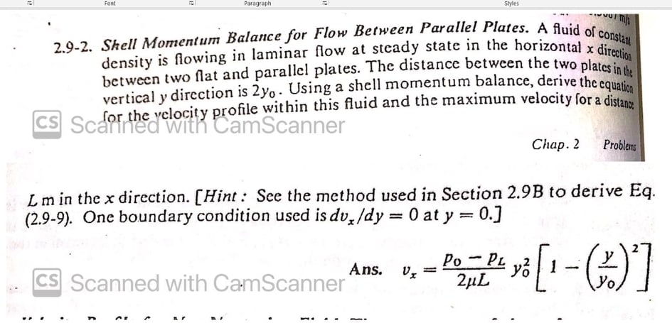 Solved I already derived for velocity profile, can you | Chegg.com