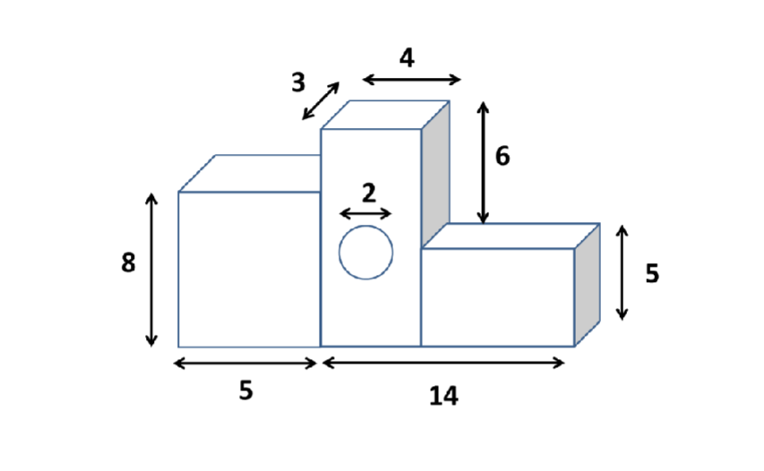 Solved Design the overflow (diameter and height: D1 ﻿and D2 | Chegg.com
