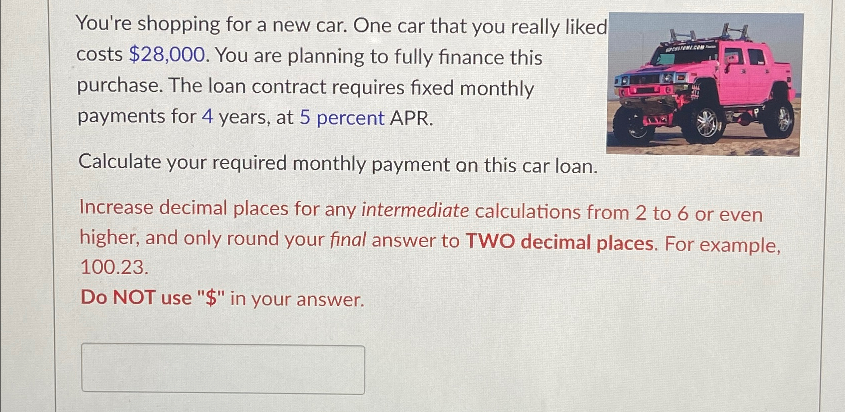 Solved You're shopping for a new car. One car that you | Chegg.com