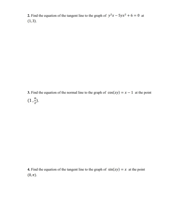 Solved 1 Find By Implicit Differentiation A Xy X Y