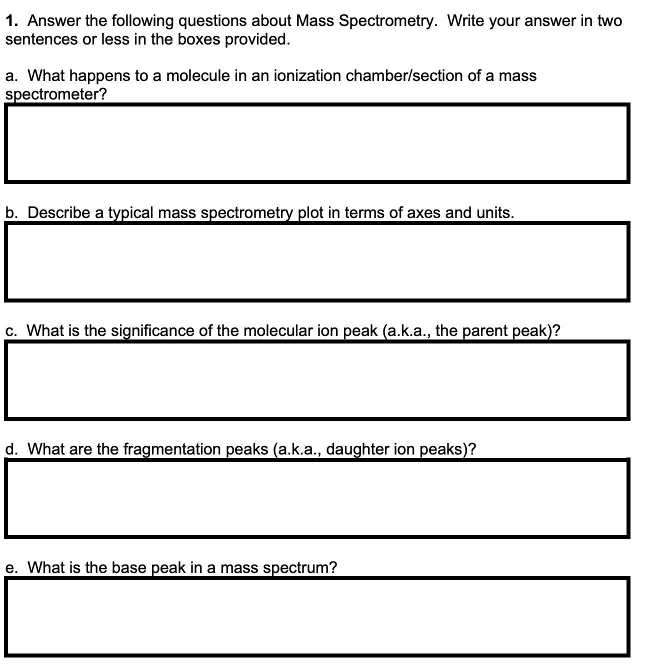 Solved Answer the following questions about Mass | Chegg.com