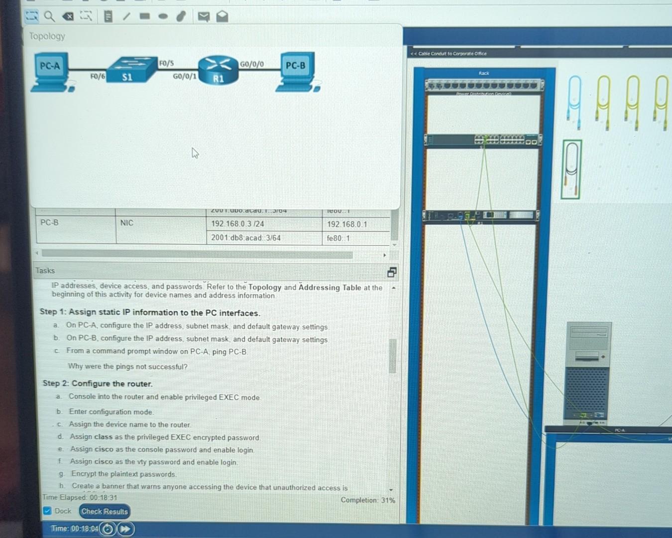 Solved How do I console into the router on this Cisco P.T. | Chegg.com