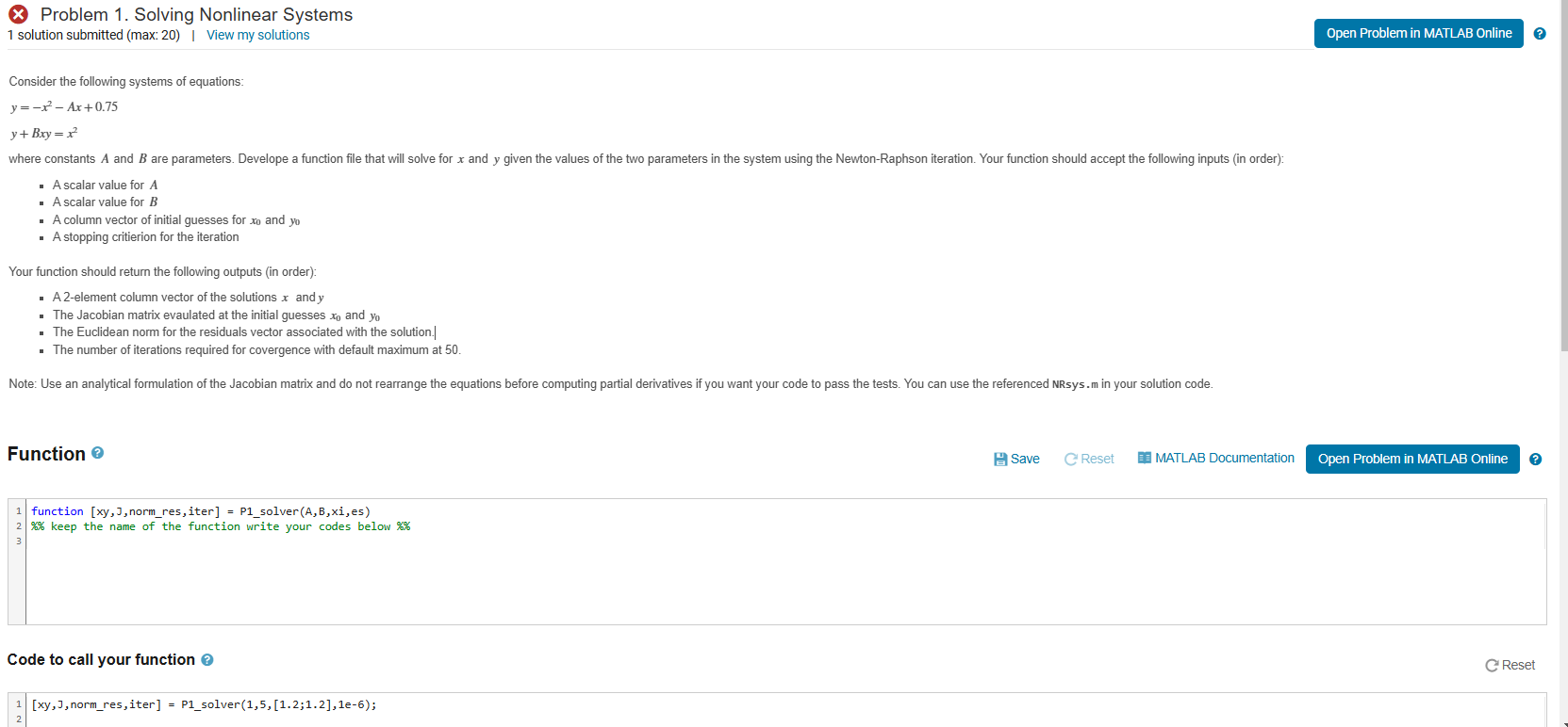 Solved I am struggling figuring out why my code is | Chegg.com