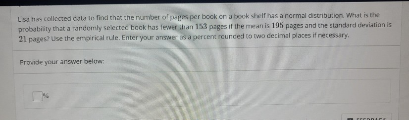 Solved Lisa has collected data to find that the number of | Chegg.com