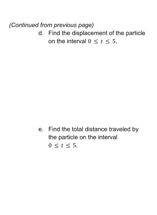 Solved 3. A particle moves along the x-axis so that the | Chegg.com
