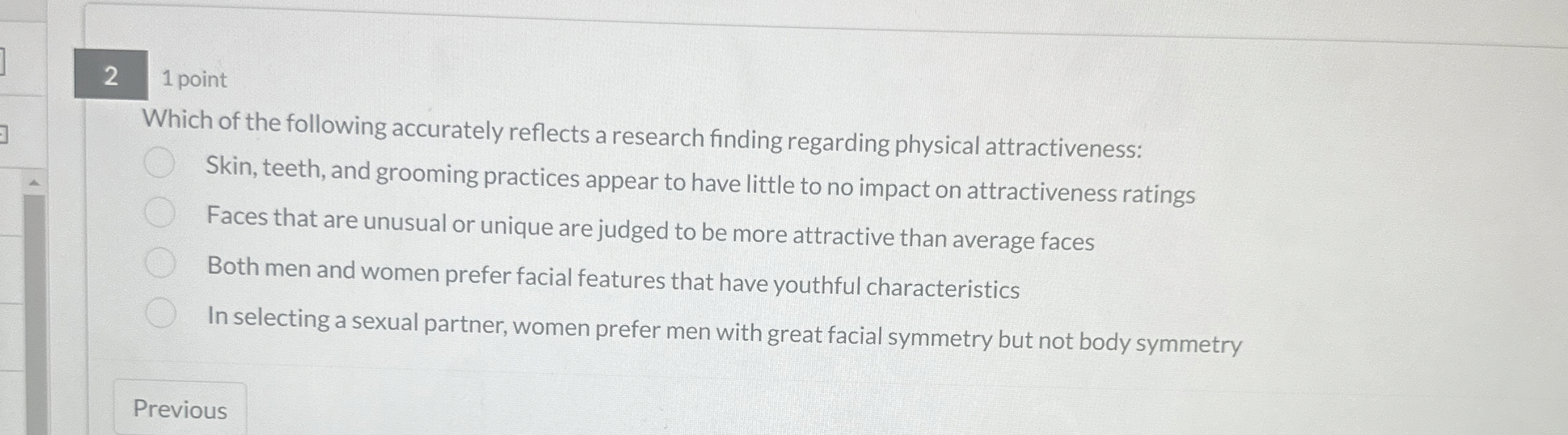 Solved 21 ﻿pointWhich of the following accurately reflects a | Chegg.com