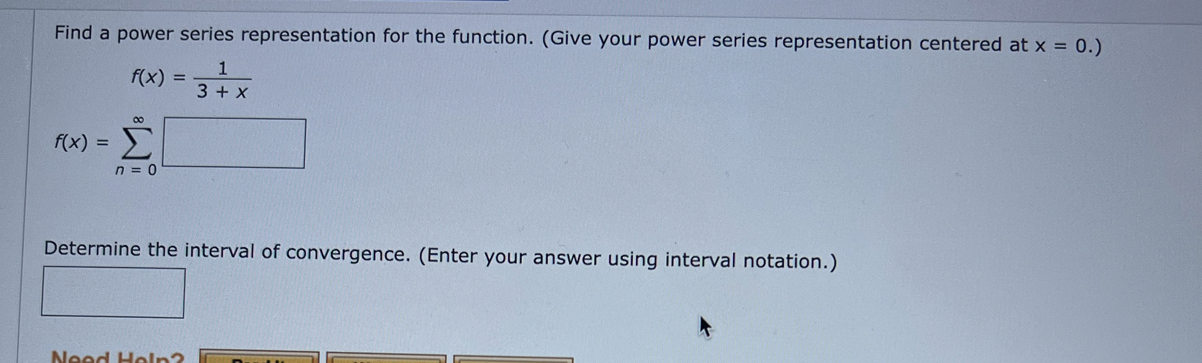 Solved Find a power series representation for the function. | Chegg.com