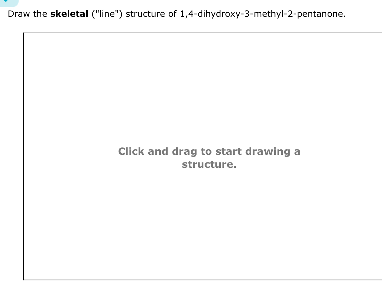 Solved Draw the skeletal ("line") ﻿structure of | Chegg.com
