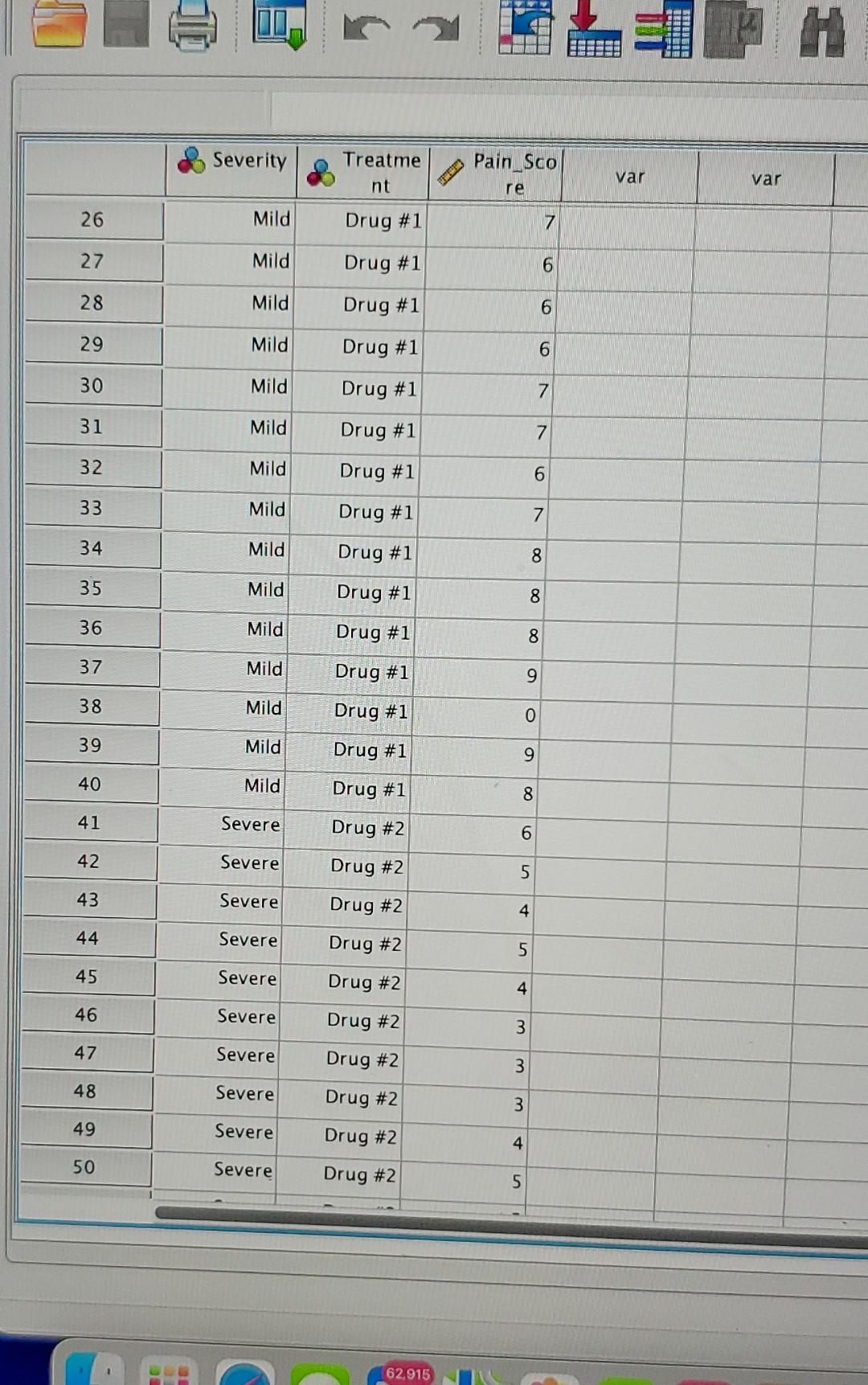 Solved Q Name Width Decimals Label Role Values Missing | | Chegg.com