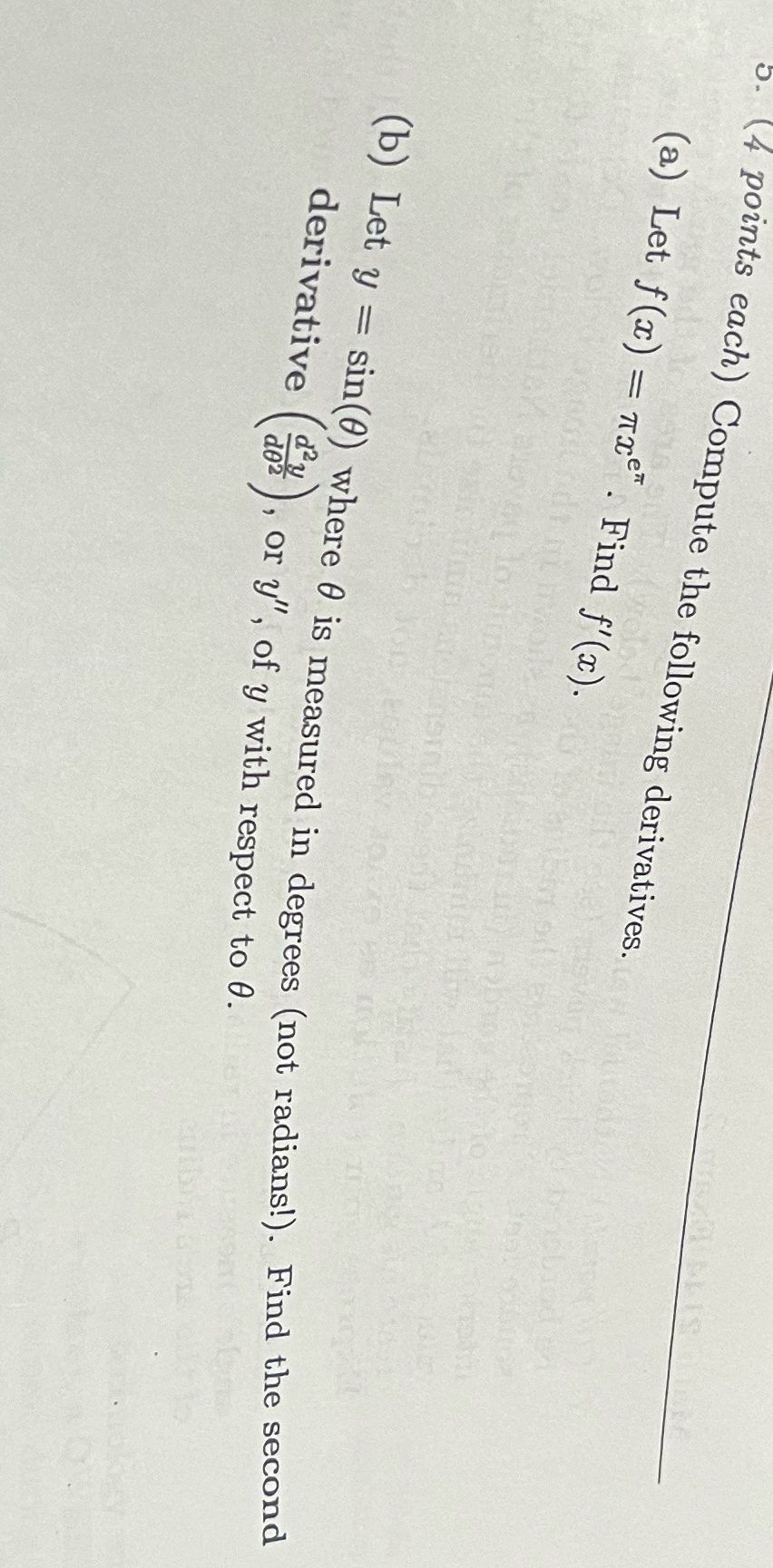 Solved (4 points each) Compute the following | Chegg.com Solved (4 points each) Compute the following | Chegg.com