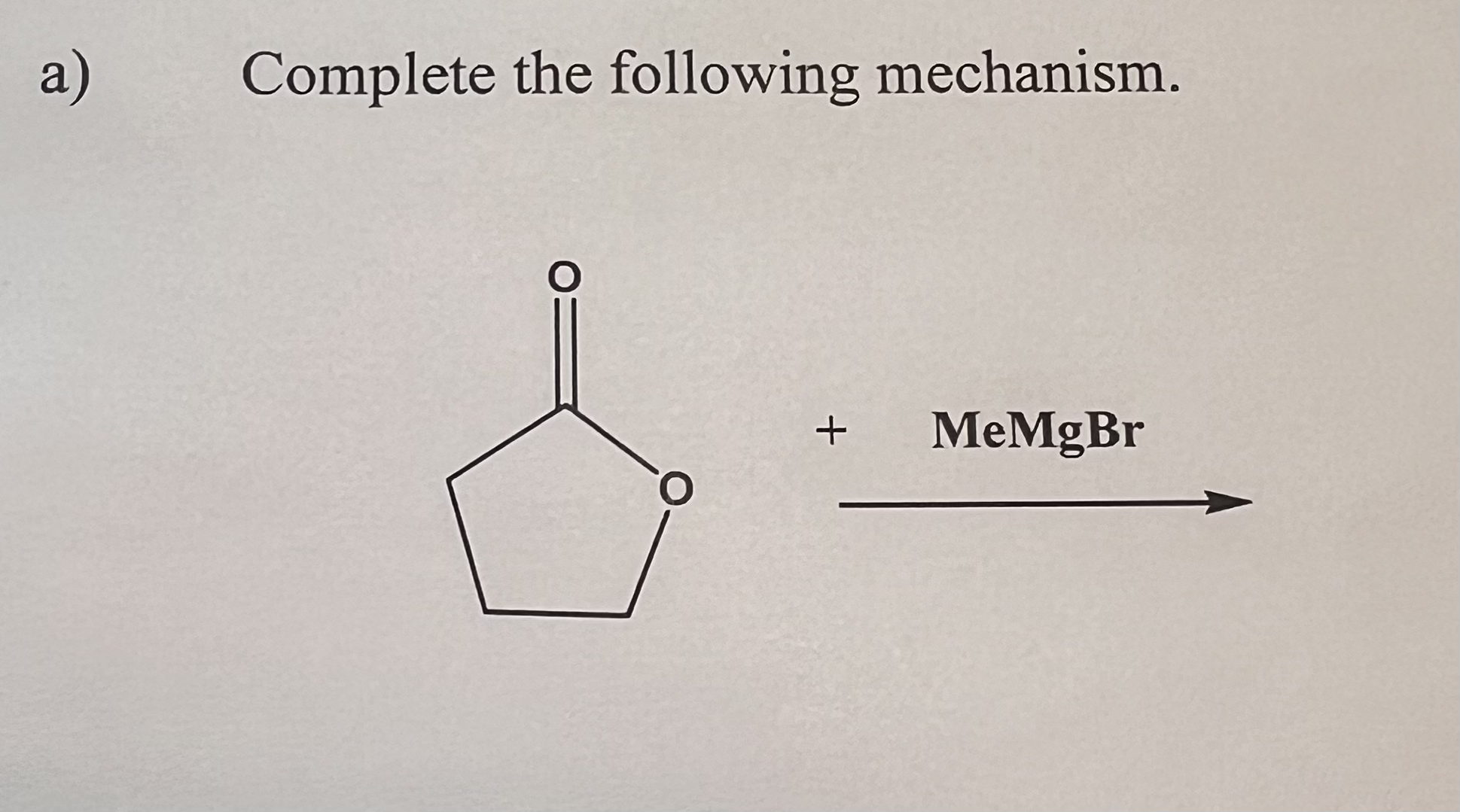 Solved Please draw out the entire mechanism, including any | Chegg.com