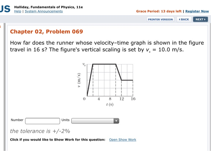 Solved PRINTER VERSION 4 BACK NEXT Chapter 02, Problem 030 | Chegg.com