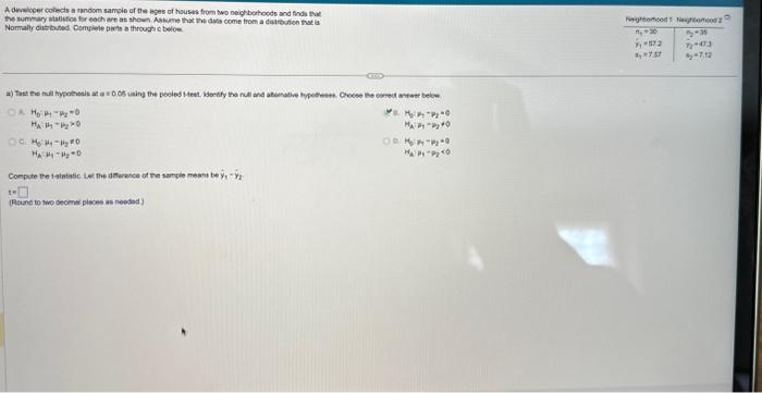 Solved find: t statistic, p value, conculsion for hypothesis | Chegg.com Solved find: t statistic, p value, conculsion for hypothesis | Chegg.com