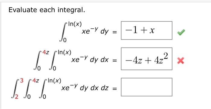Solved Evaluate each integral. | Chegg.com