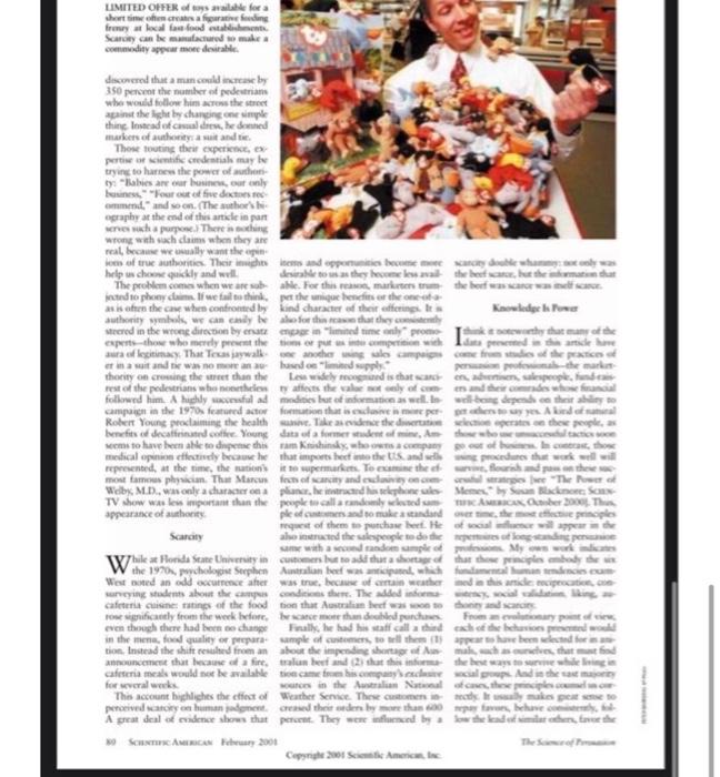 produce a 500 word academic report on the main points | Chegg.com