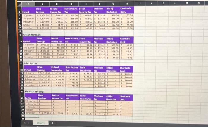 \r\nNote that all tax payments and filings are made | Chegg.com