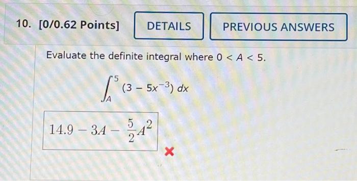 Solved Evaluate the definite integral where 0 | Chegg.com