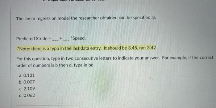 Solved The following table presents data on the relationship | Chegg.com