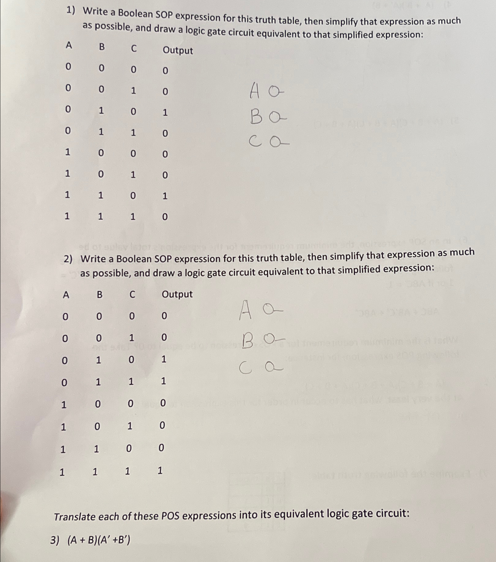 Solved Write the answer step by step to solve these | Chegg.com