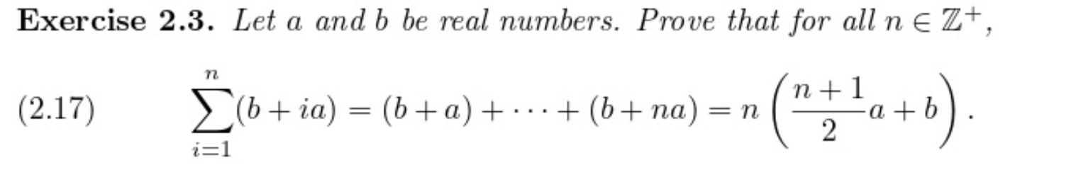 Solved Let a and b be ﻿real numbers. Prove that for all | Chegg.com