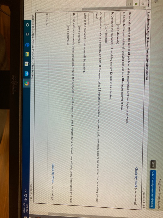 Solved Assignment Score 3333 Save Submit Assignment For 3428