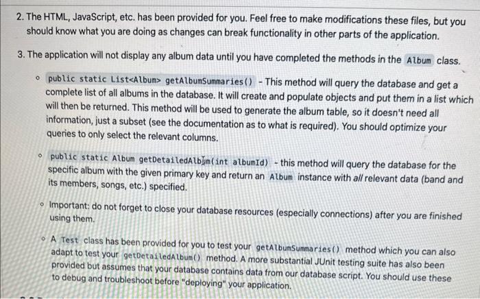 Solved 2. The HTML, JavaScript, etc. has been provided for | Chegg.com