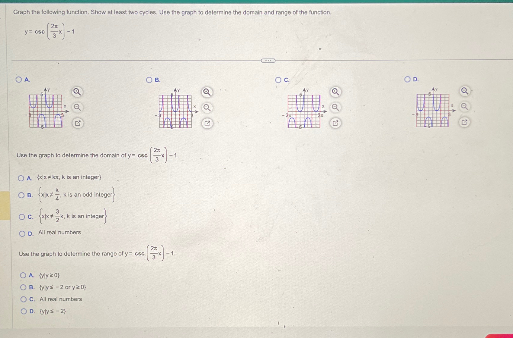 Solved Graph the following function. Show at least two | Chegg.com