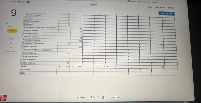 Solved Exercise 4-4 (Algo) Completing work sheet adjustments | Chegg.com Solved Exercise 4-4 (Algo) Completing work sheet adjustments | Chegg.com
