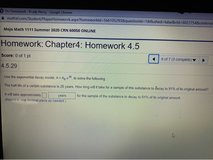 Solved Do Homework - Brody Henry - Google Chrome | Chegg.com