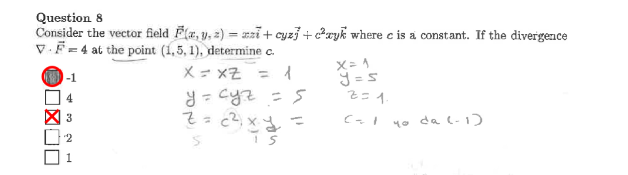 Solved Question 8Consider the vector field | Chegg.com