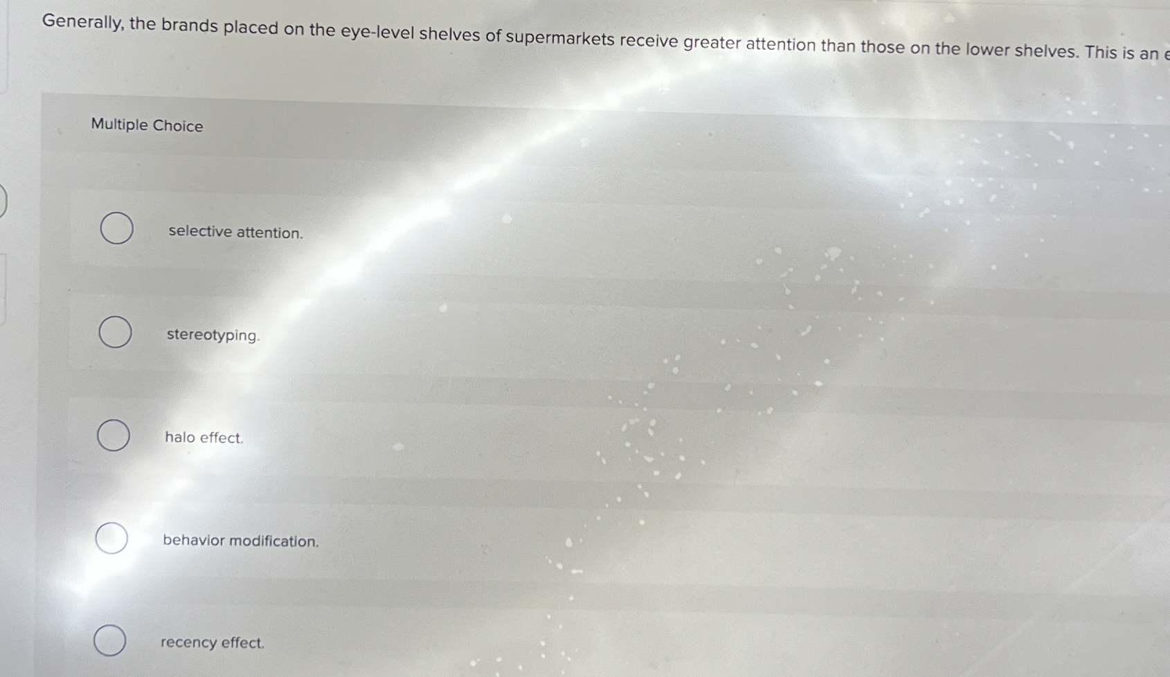 Solved Generally, the brands placed on the eye-level shelves | Chegg.com